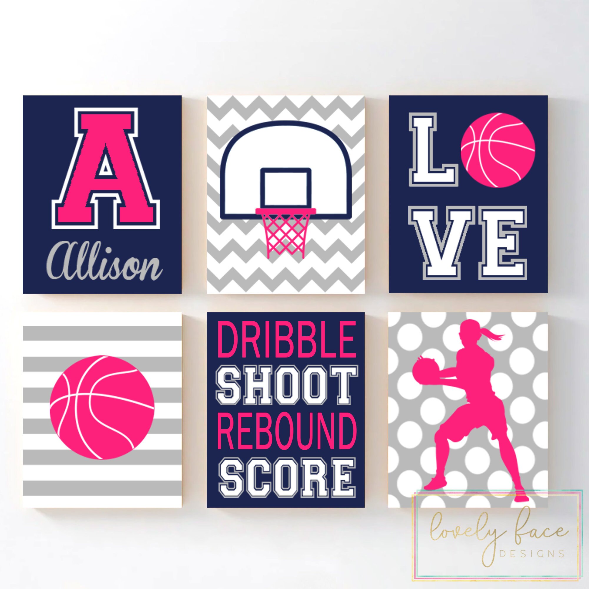 Basketball Girls Bedroom Decor