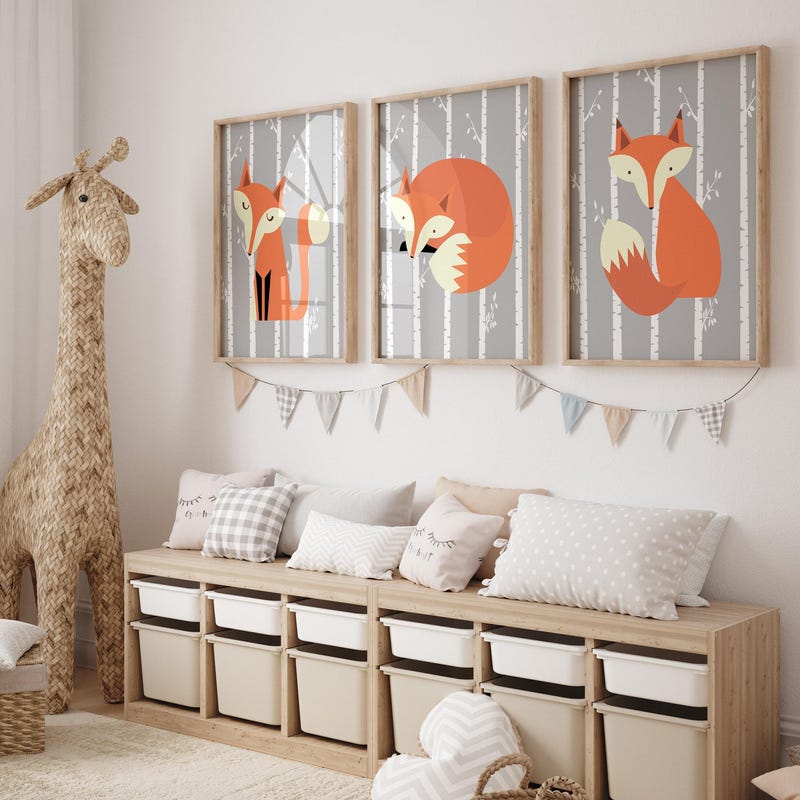 Fox Nursery Decor - Etsy
