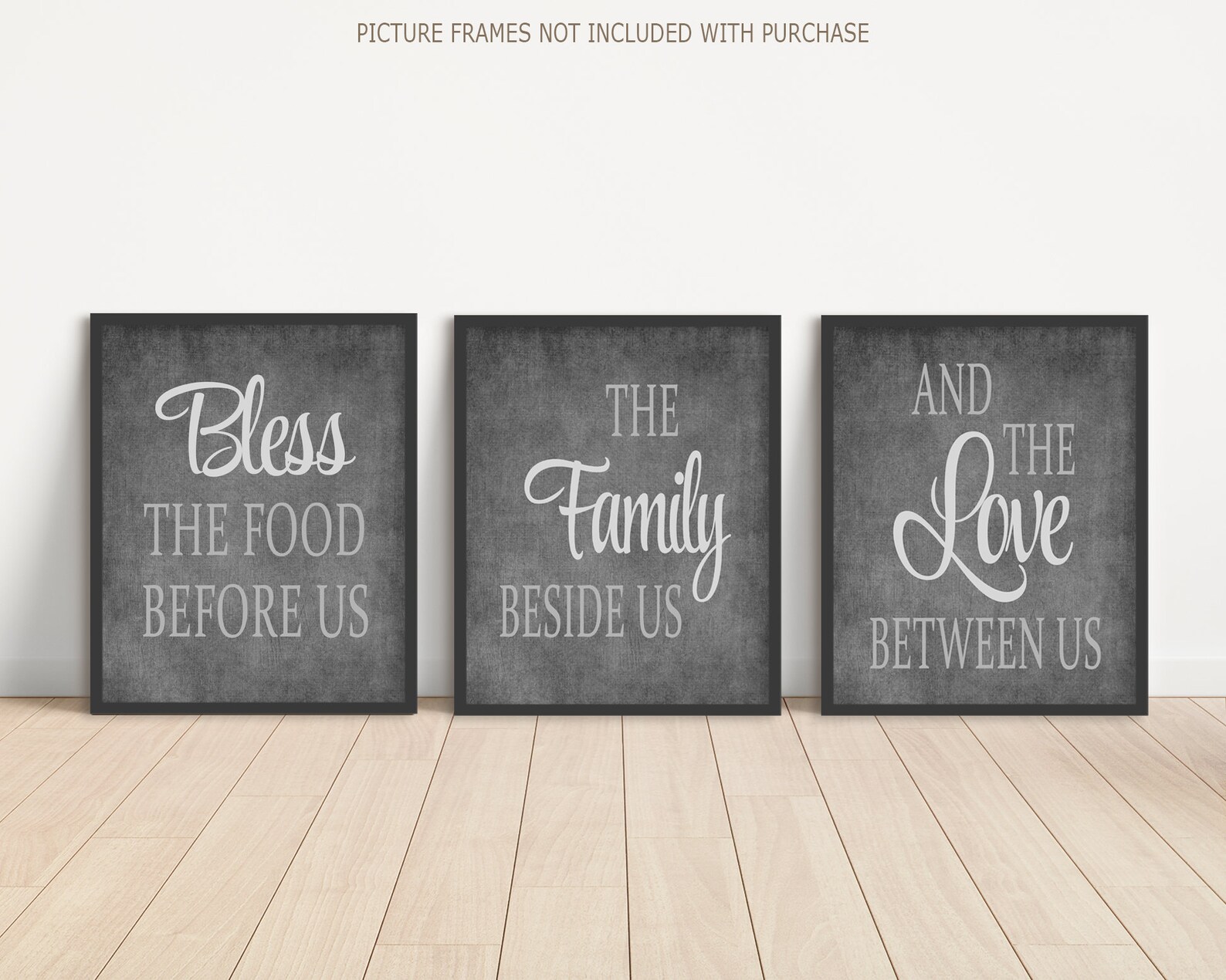 Kitchen Wall Art Prints or Canvas Kitchen Quote Decor Bless - Etsy