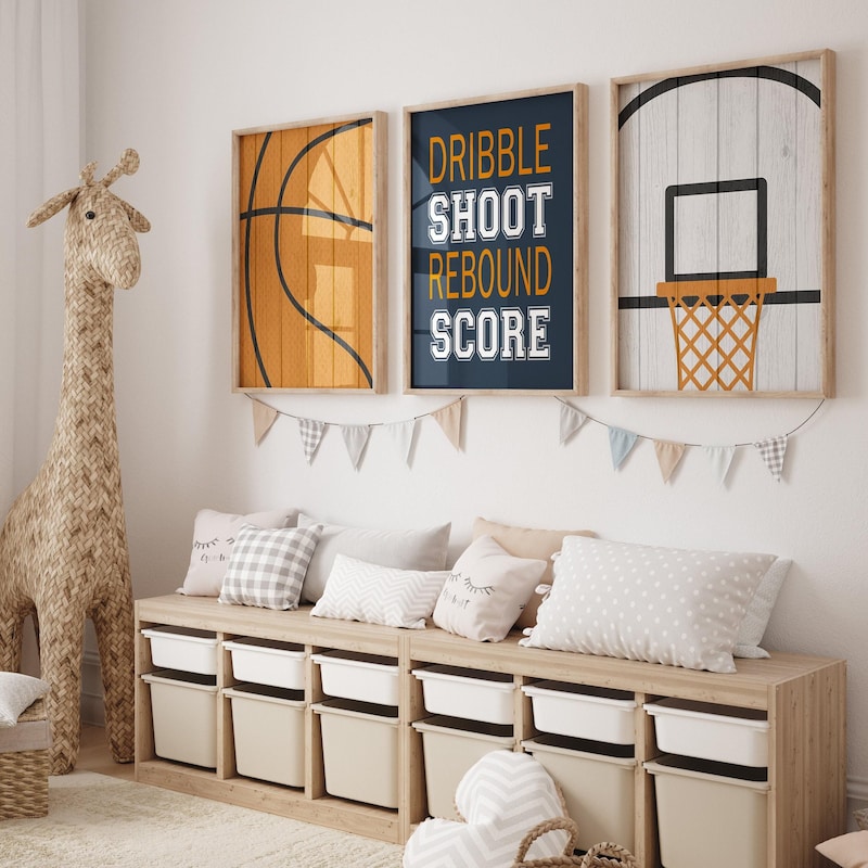 Basketball Decor - Etsy