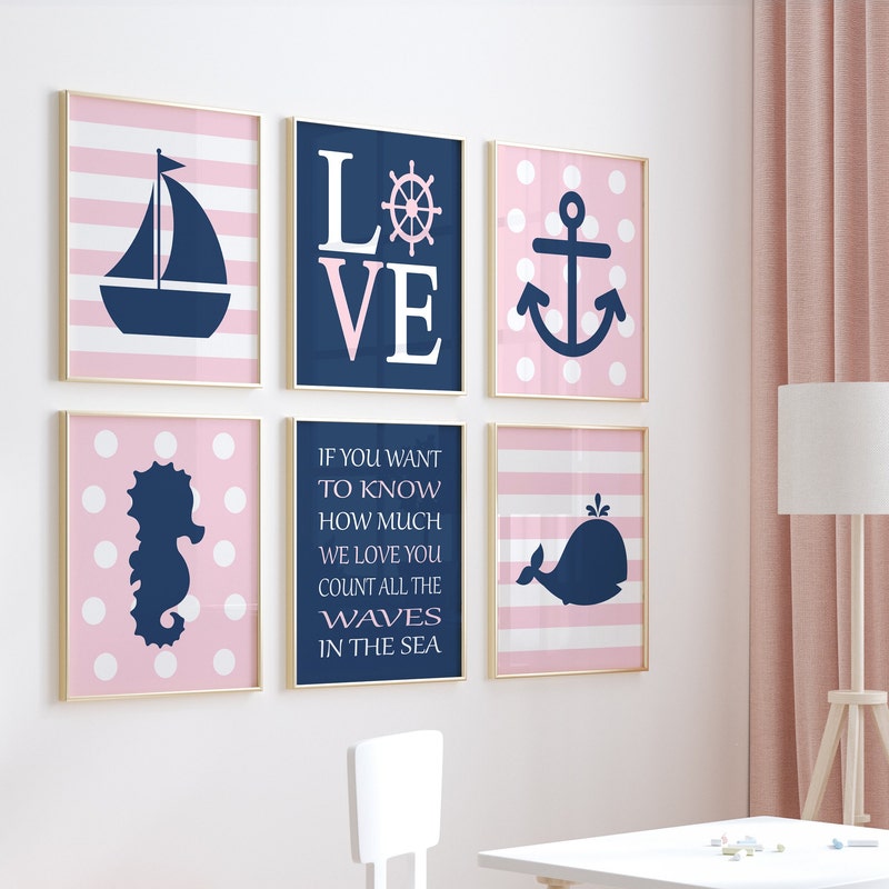 Pink Nautical - Etsy