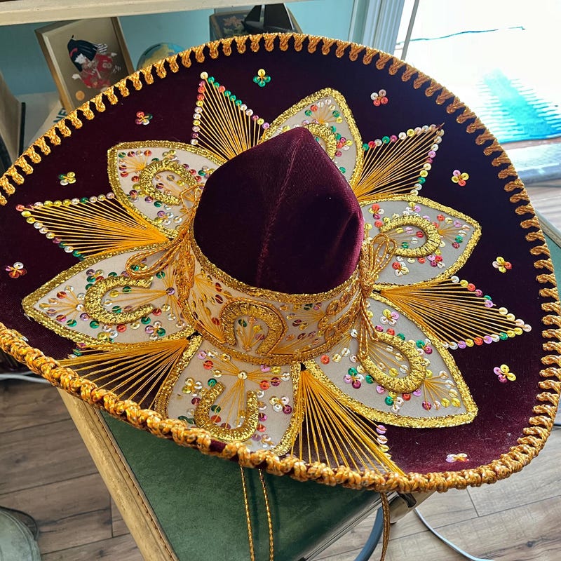 Authentic Mariachi Sombrero - Etsy