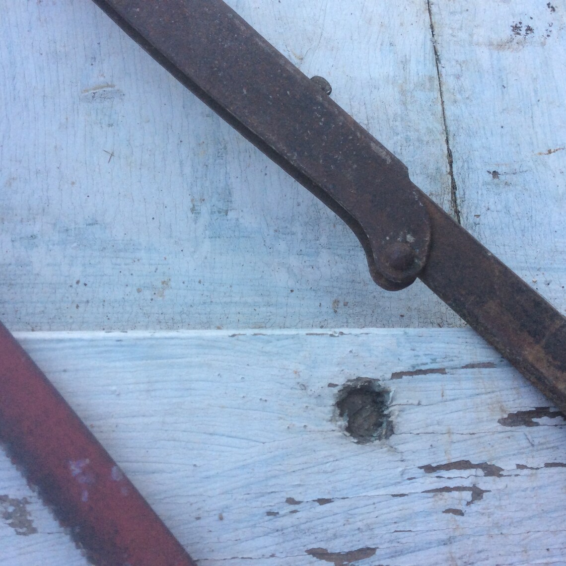 Rustic Primitive crescent Tool Co. Vintage Metal - Etsy