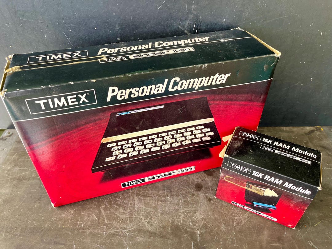 25% off Sale-timex SINCLAIR 1000 Personal Computer W/ 16K Ram Module in ...