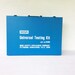Industrial MSA Blue Metal Storage Box 19.5 Inch universal Testing Kit ...