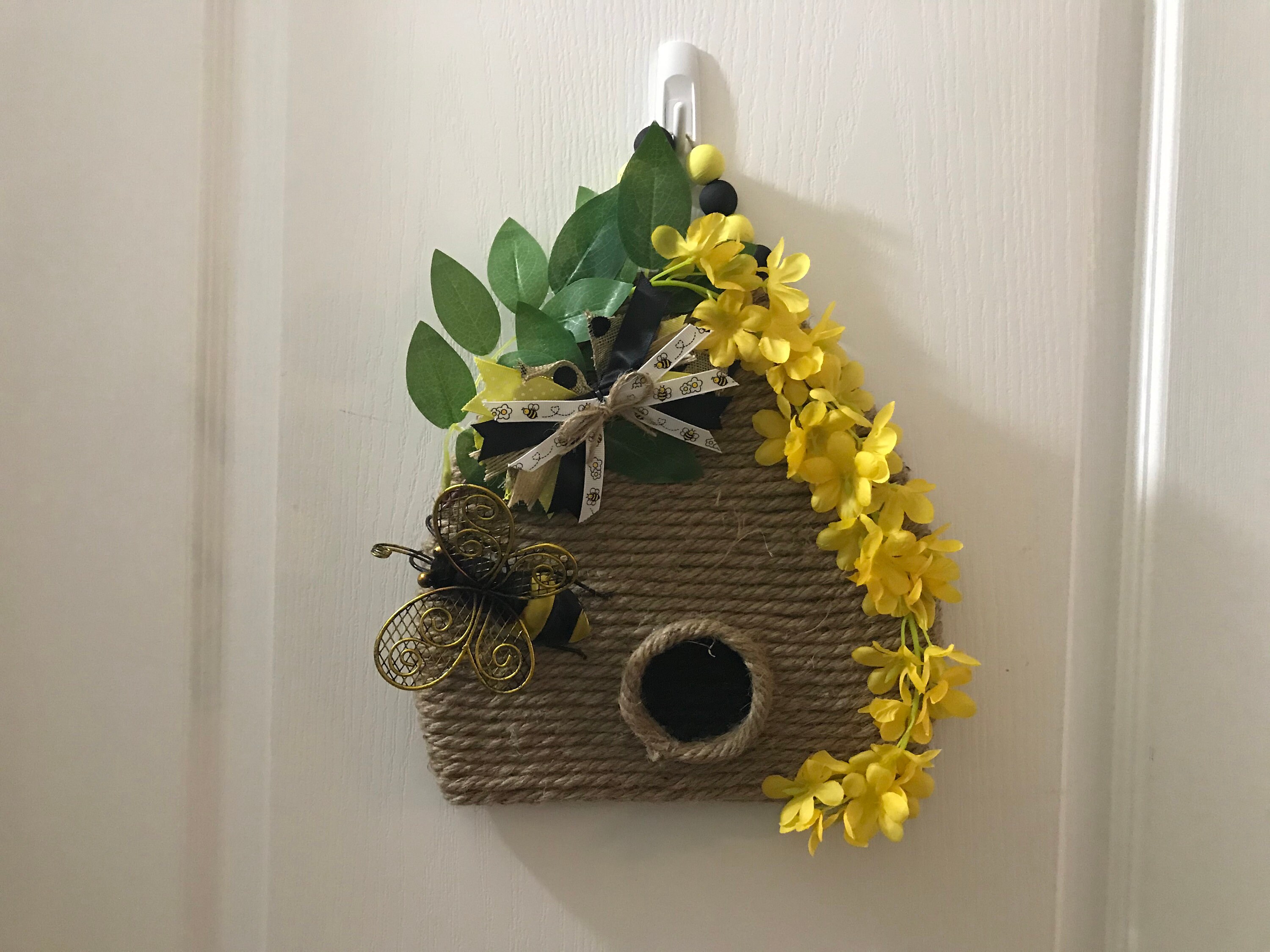 Bee Hive Wall Hanging Handmade Décor | Etsy
