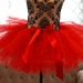 Red Tutu - Adult Tutu - Valentine's Tutu - Christmas Tutu - Rave Tutu ...