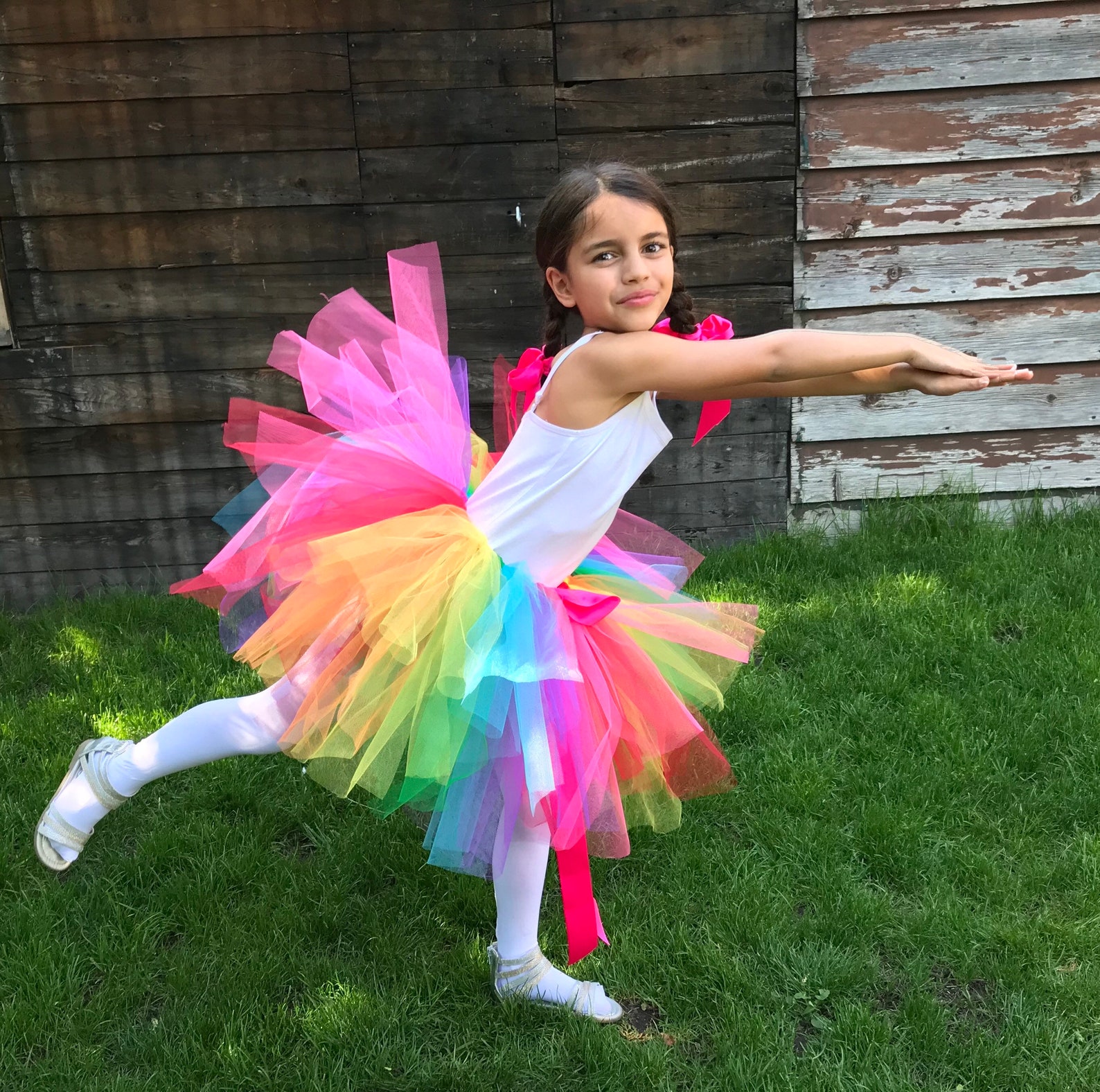 Rainbow Tutu Kid's Tutu Girl's Tutu Toddler Tutu - Etsy