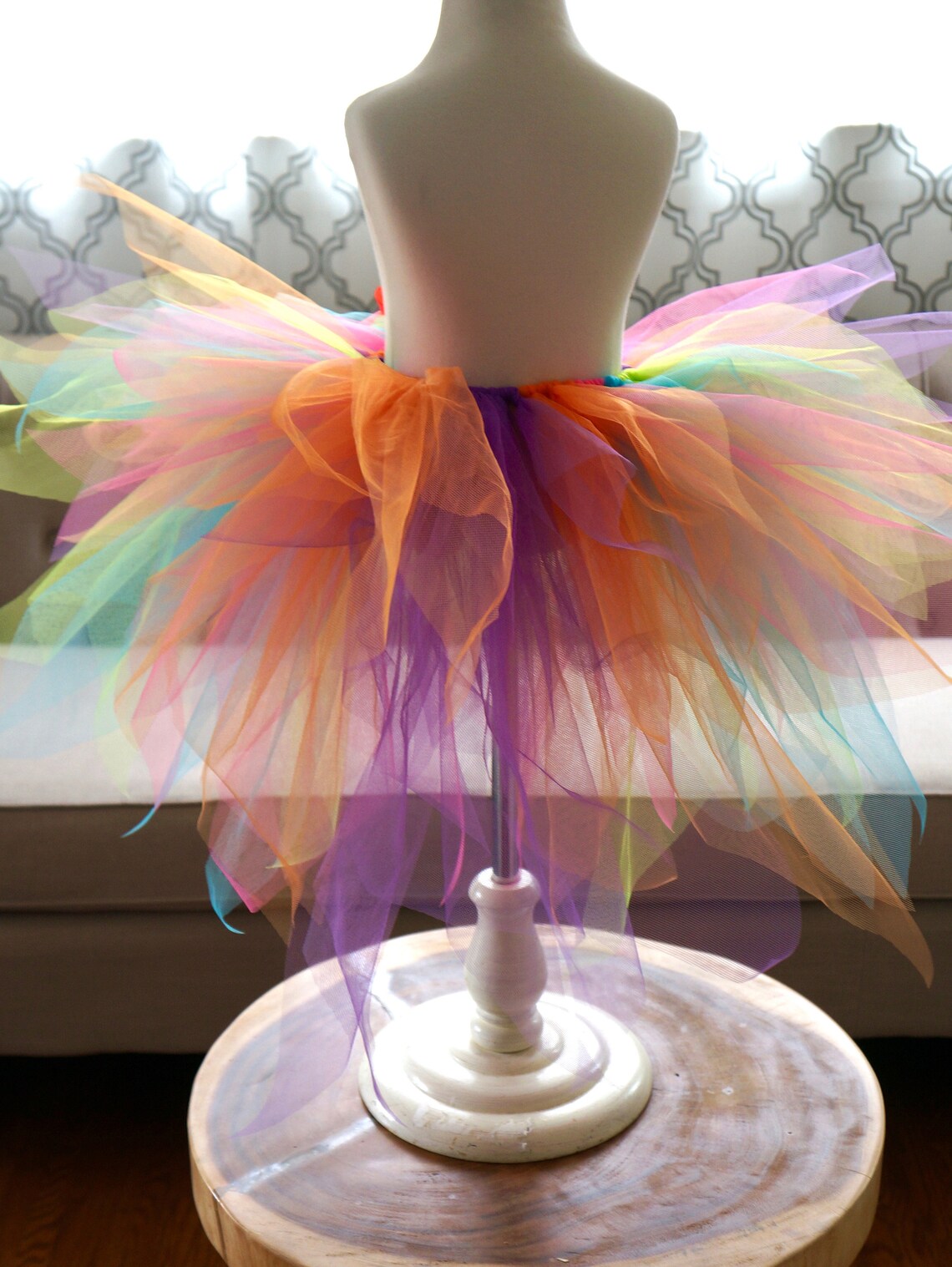 Neon Rainbow Tutu Bright Tutu Kids Tutu | Etsy