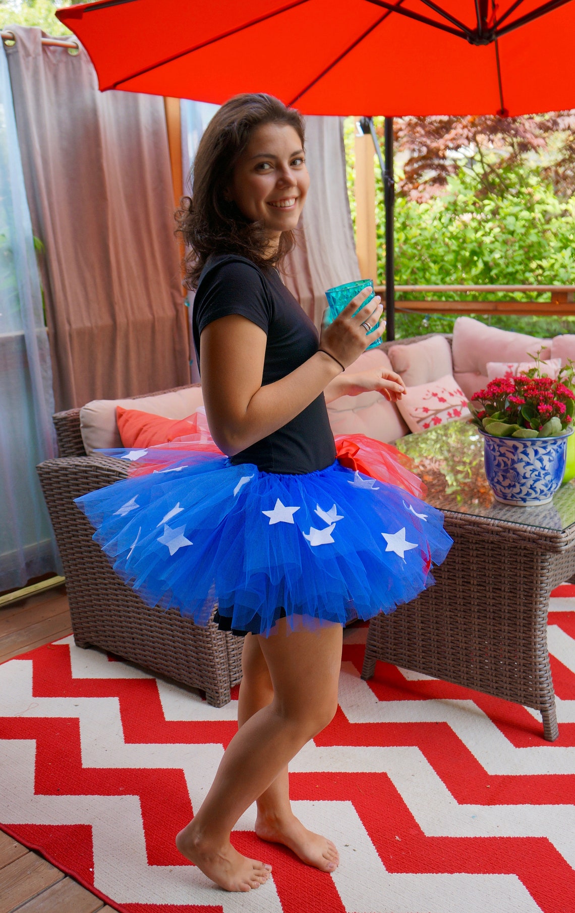 American Flag Tutu July Forth Tutu Independence Day Tutu | Etsy