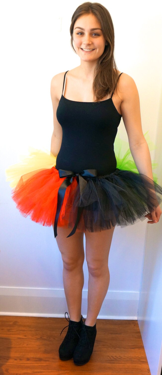 Rasta Tutu Adult Tutu Caribana Tutu Rave Tutu Running | Etsy