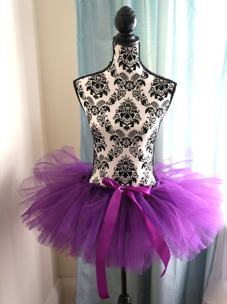 Adult Tutu Purple Tutu Racing Tutu Running Tutu Rave - Etsy