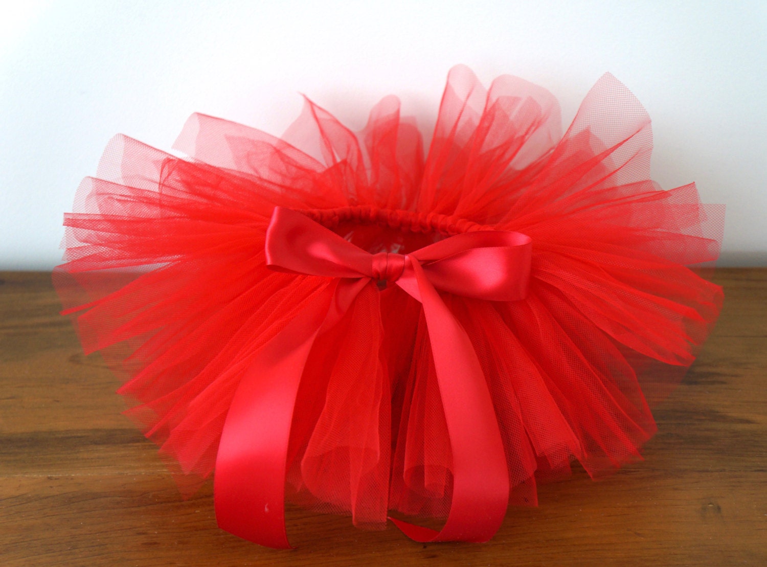 Handmade Red Baby Tutu – Adjustable Newborn Outfit - Etsy