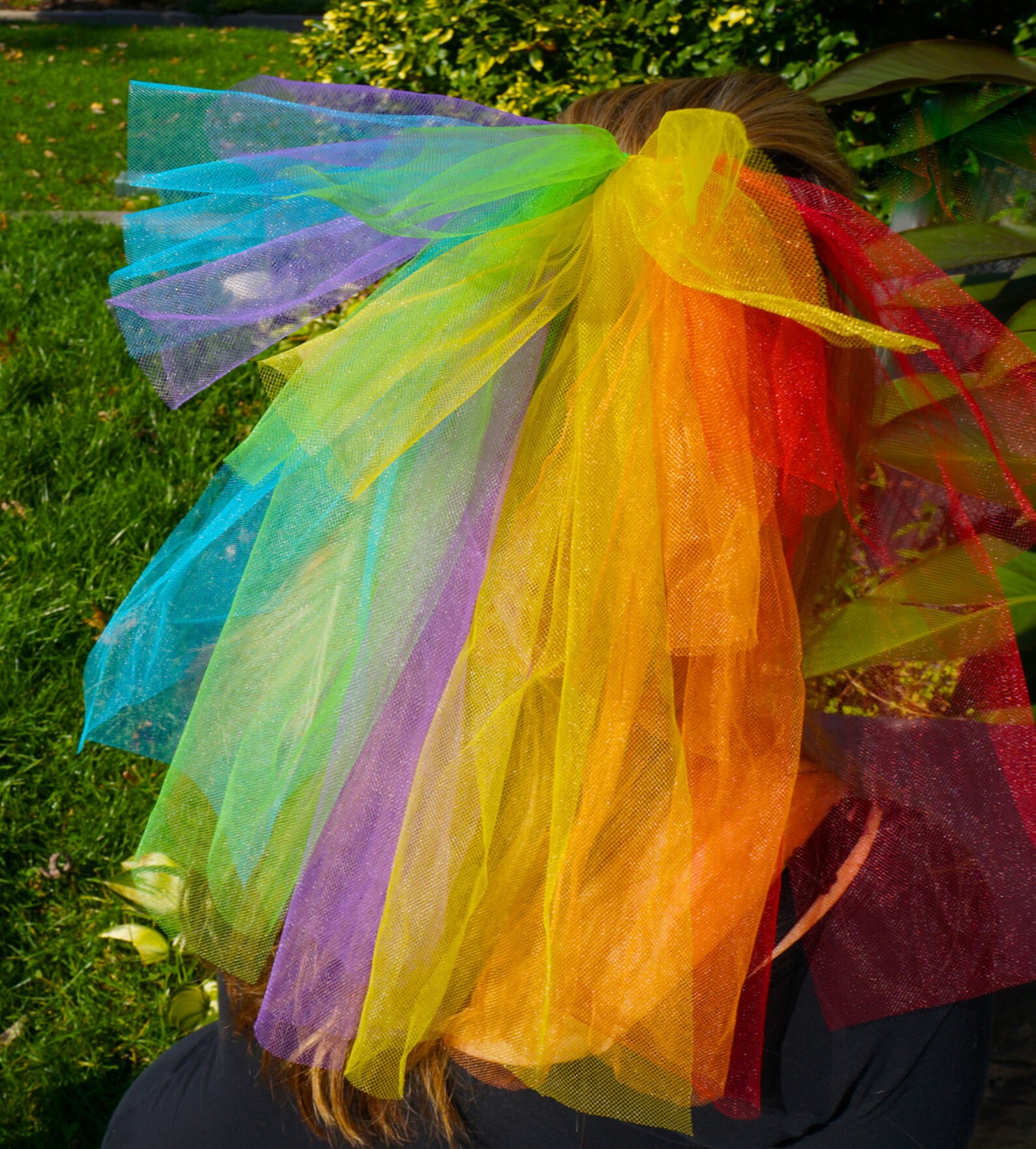 Rainbow Veil | Etsy