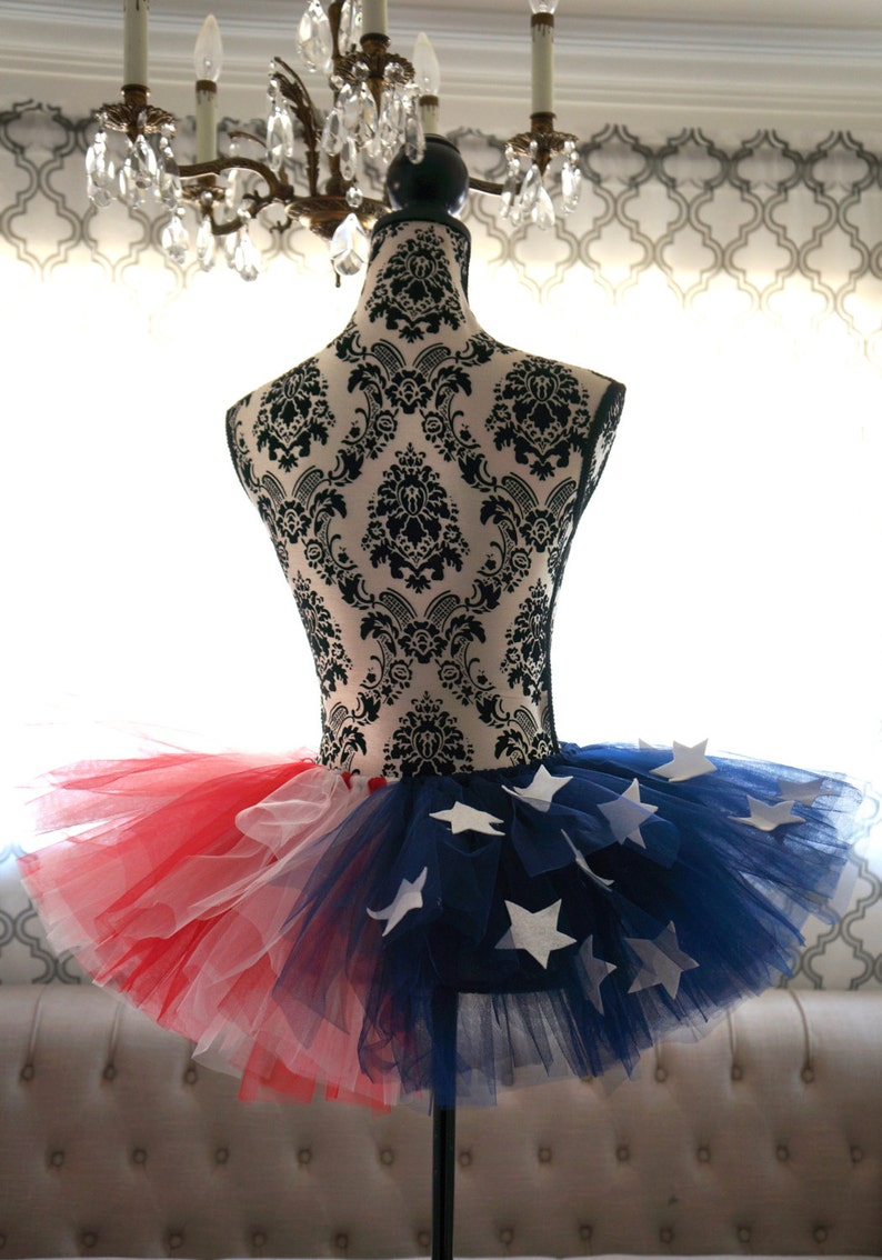 American Flag Tutu Adult Tutu Stars and Stripes Tutu - Etsy
