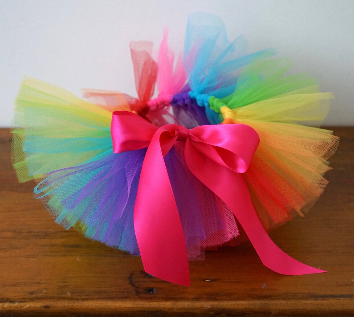 Rainbow Tutu - Baby Tutu - Etsy