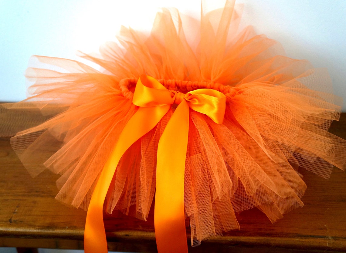 Baby Tutu Orange Tutu Pumpkin Tutu - Etsy