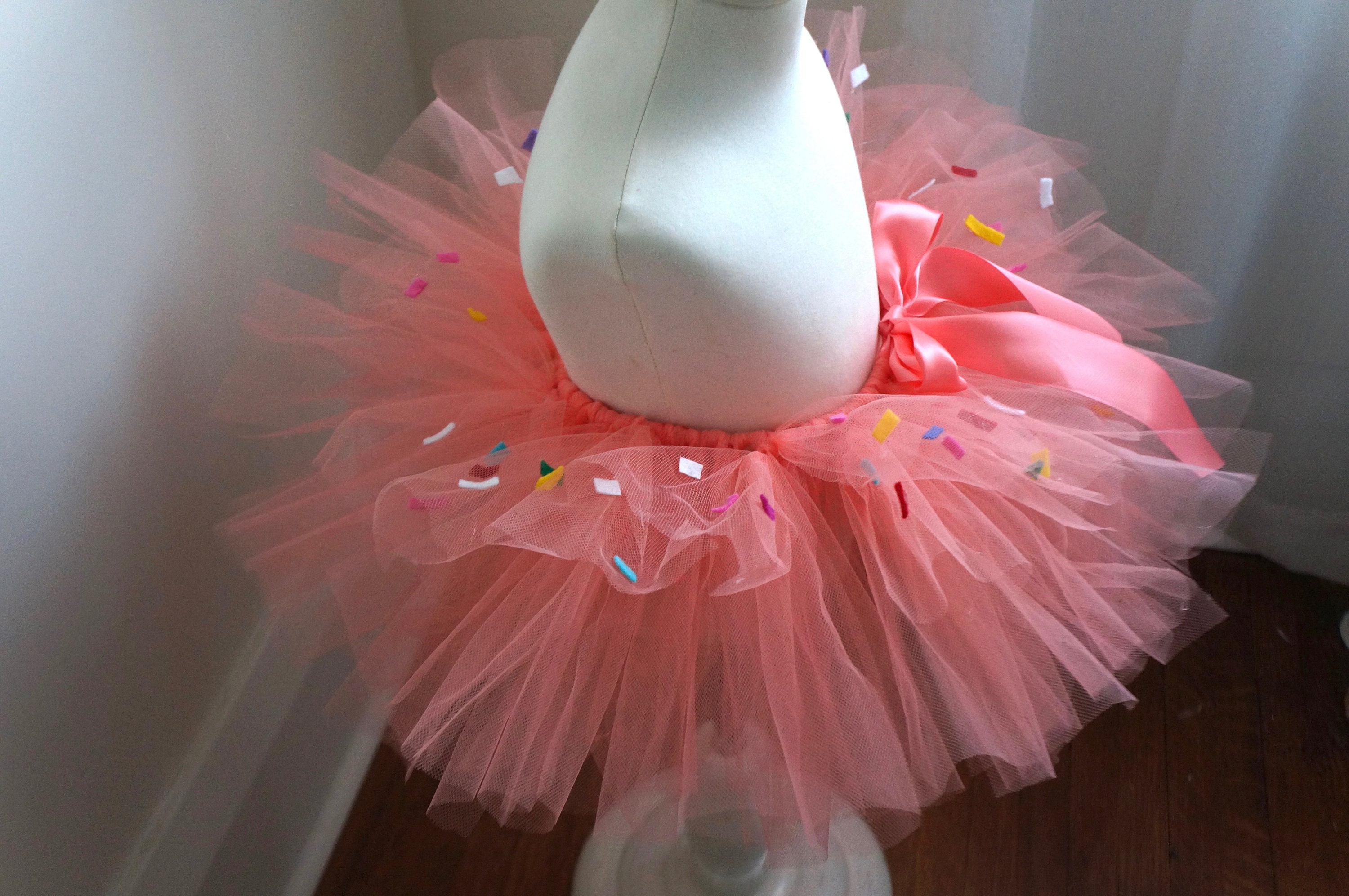 Coral Cupcake Tutu - Donut Tutu - Etsy