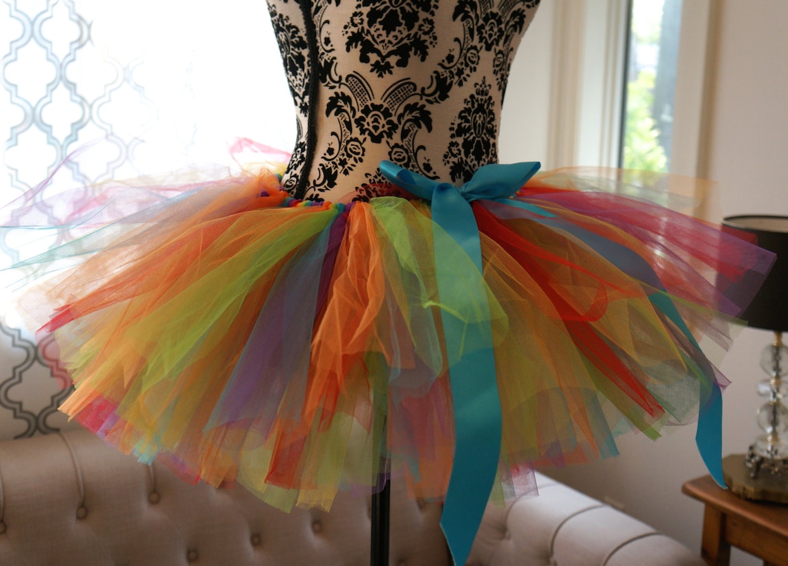 Adult Tutu Rainbow Tutu Pride Tutu Gay Pride Tutu - Etsy