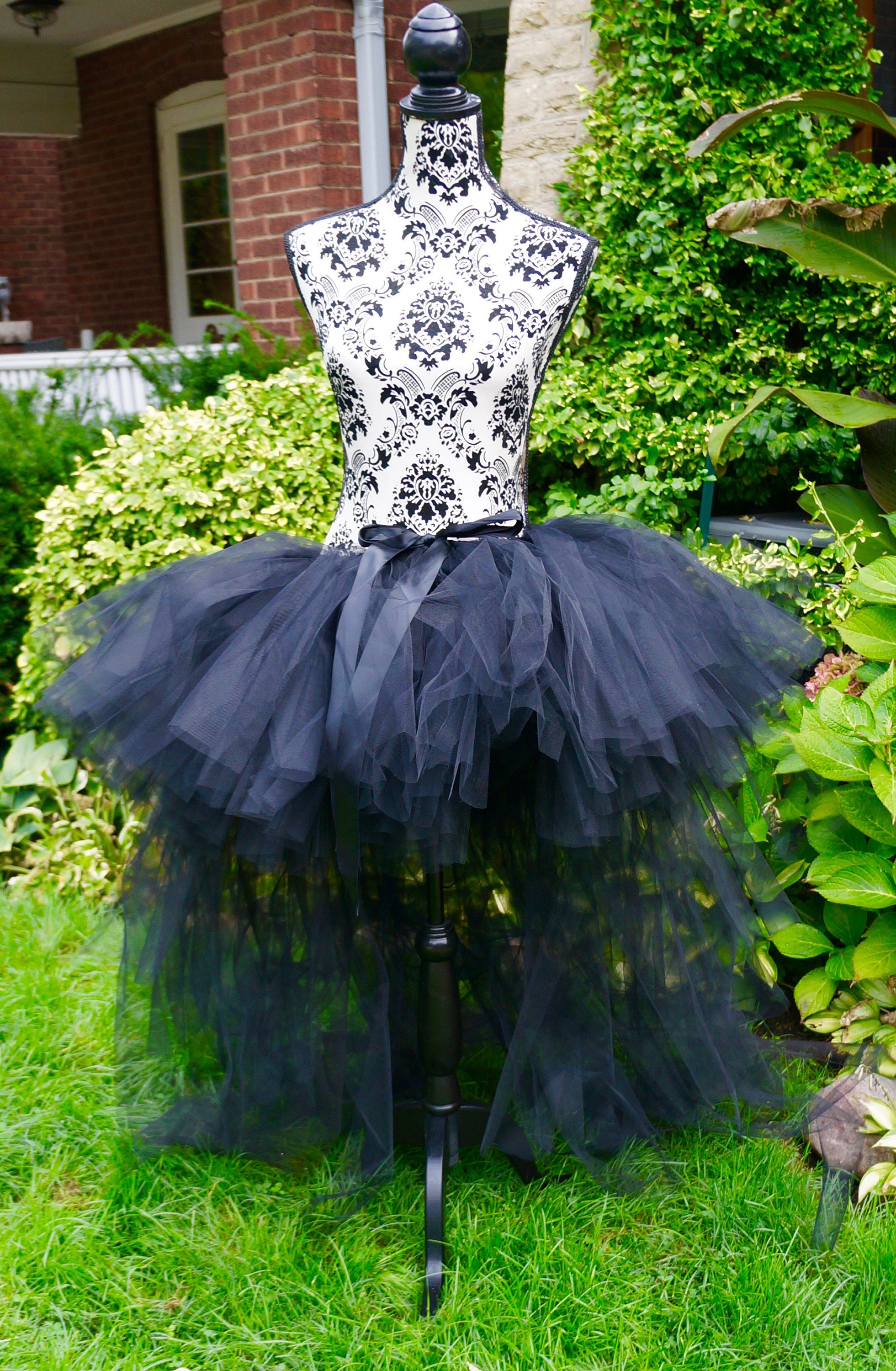 Hi Low Tutu - Black Tutu - Long Train Tutu - Bustle Tutu - Etsy Canada