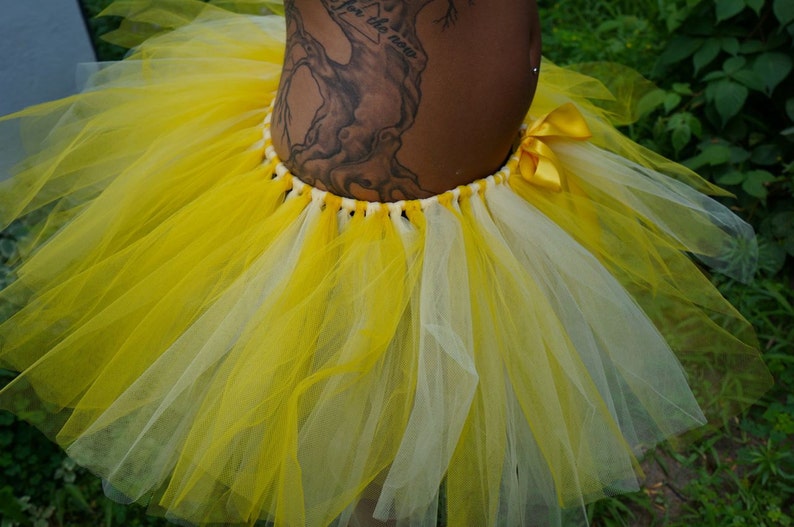 Yellow Adult Tutu - Adjustable - Etsy