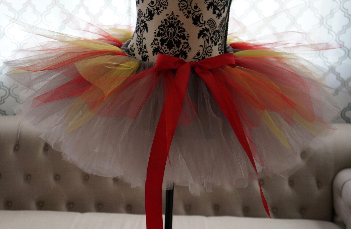 Adult Tutu Grey Tutu Dumbo ish Tutu Running Tutu Race - Etsy