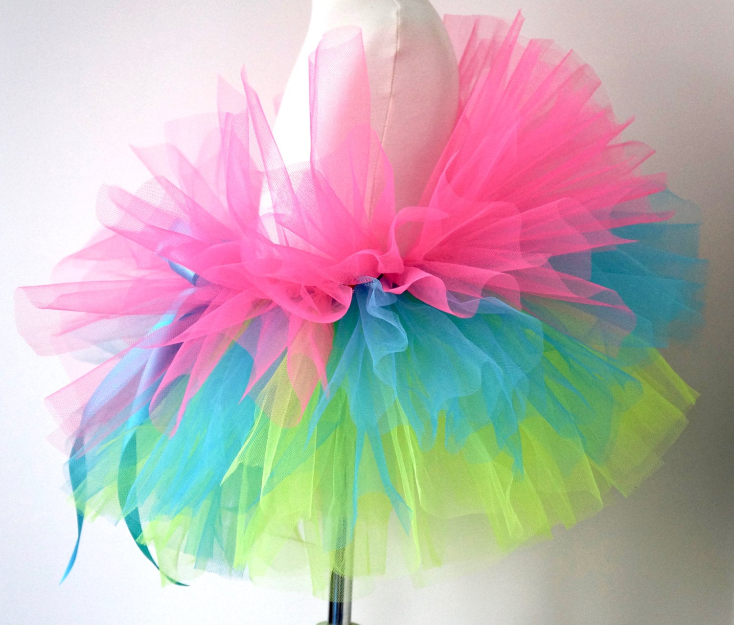 Girls Neon Tutu Kids Tutu Rainbow Tutu Bright Tutu | Etsy