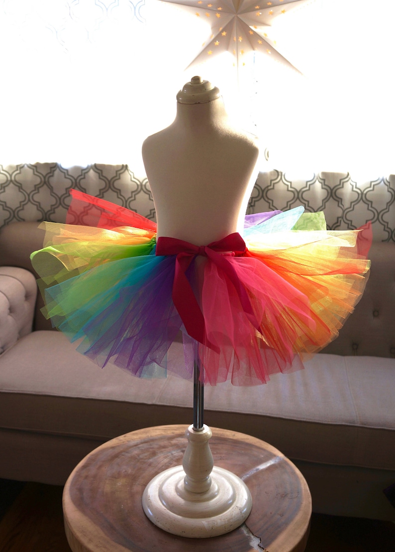 Rainbow Tutu - Toddler Tutu - Etsy