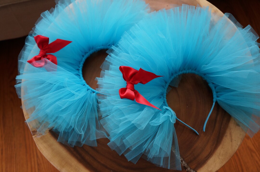 2 Blue Hair Headbands - Etsy