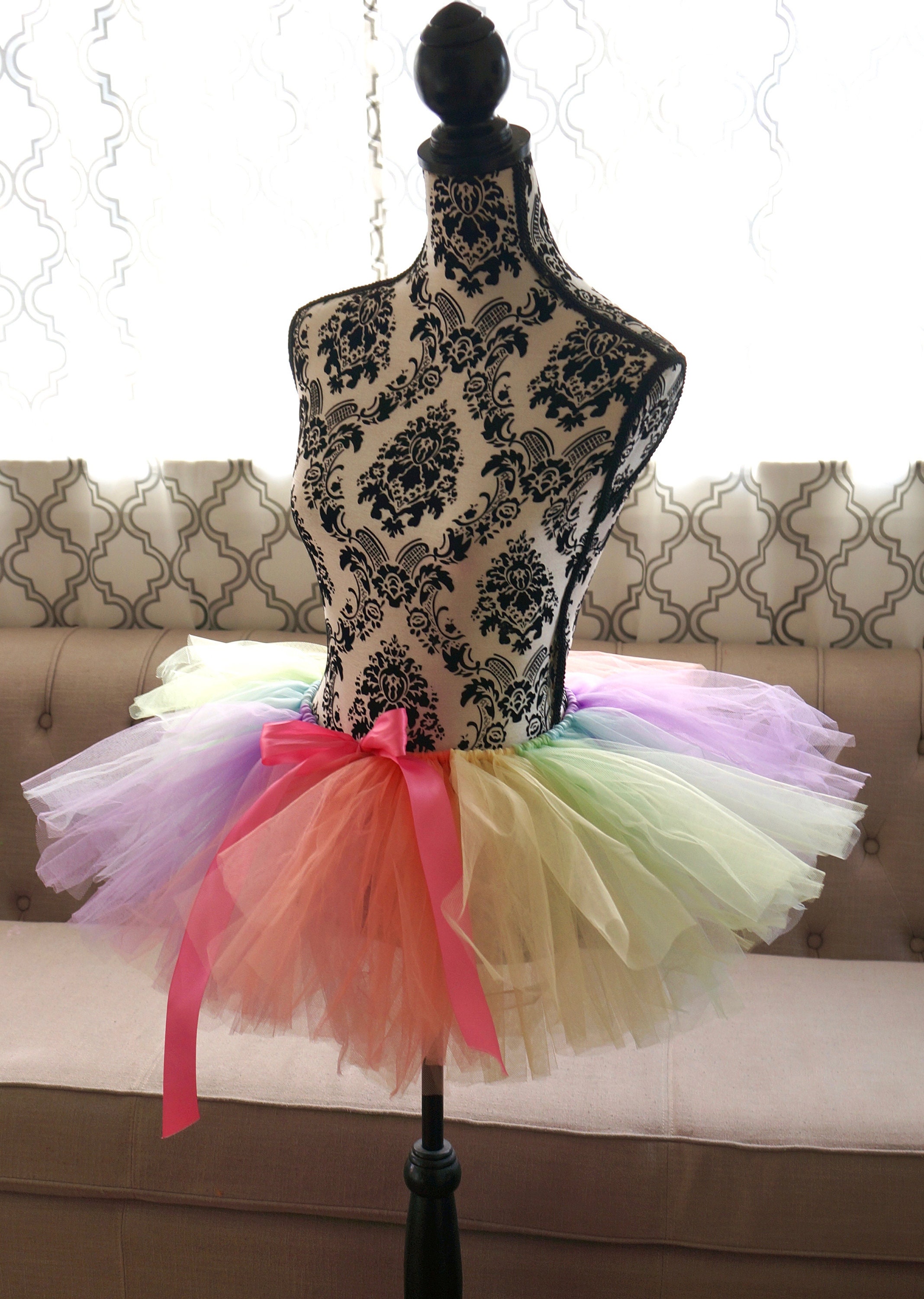 Unicorn Tutu Pastel Rainbow Tutu Adult Tutu Women's | Etsy