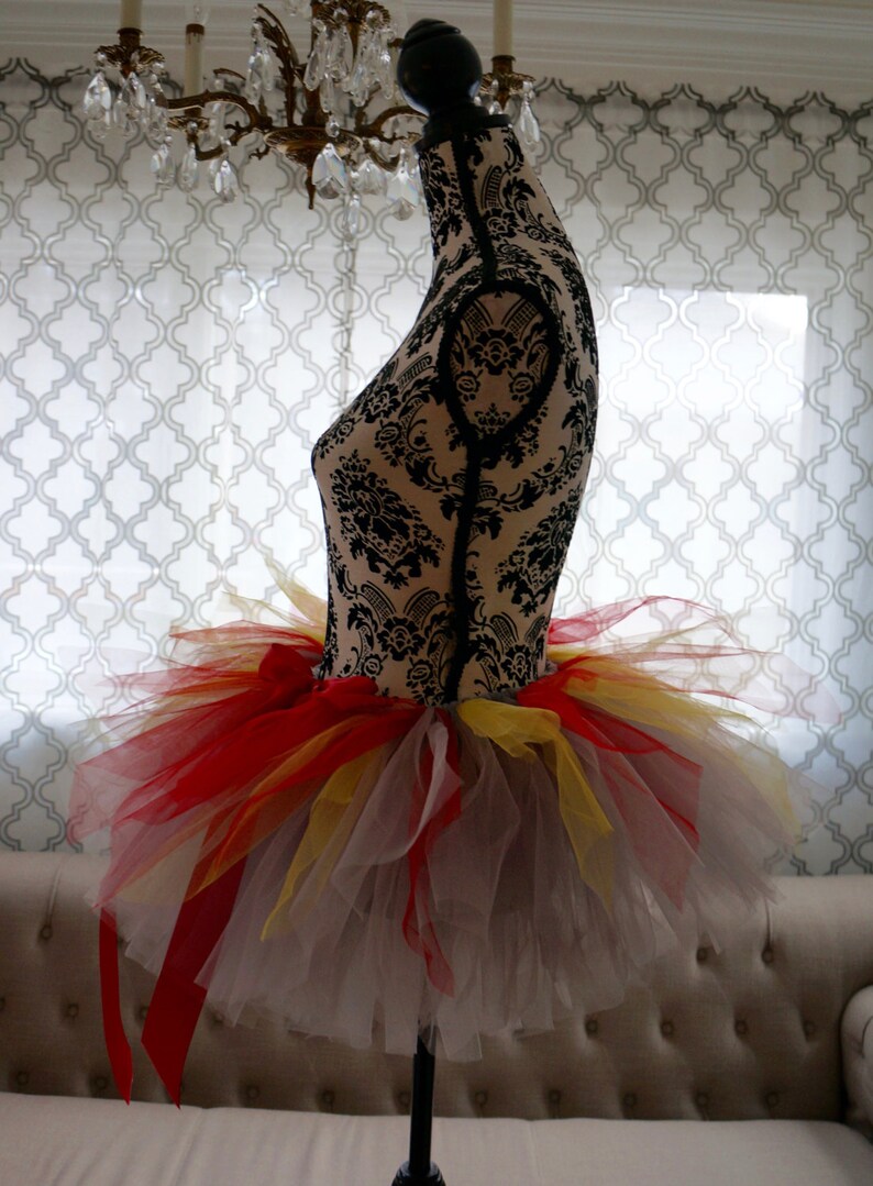 Adult Tutu Grey Tutu Dumbo ish Tutu Running Tutu Race - Etsy