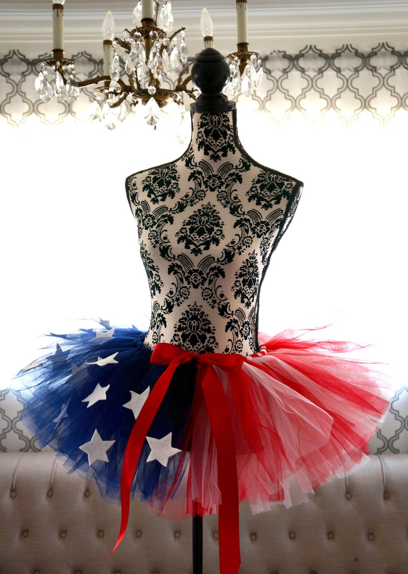 American Flag Tutu Adult Tutu Stars and Stripes Tutu - Etsy