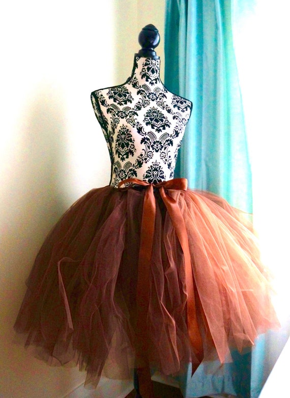 Brown Tutu Bachelorette Tutu - Etsy