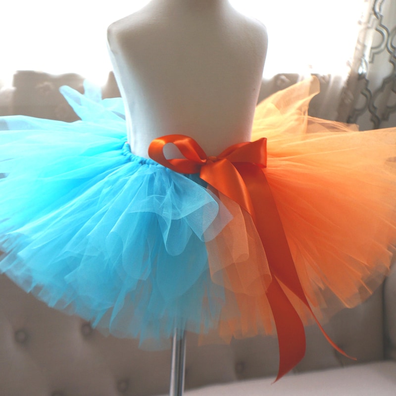 Orange Tutu Dress - Etsy