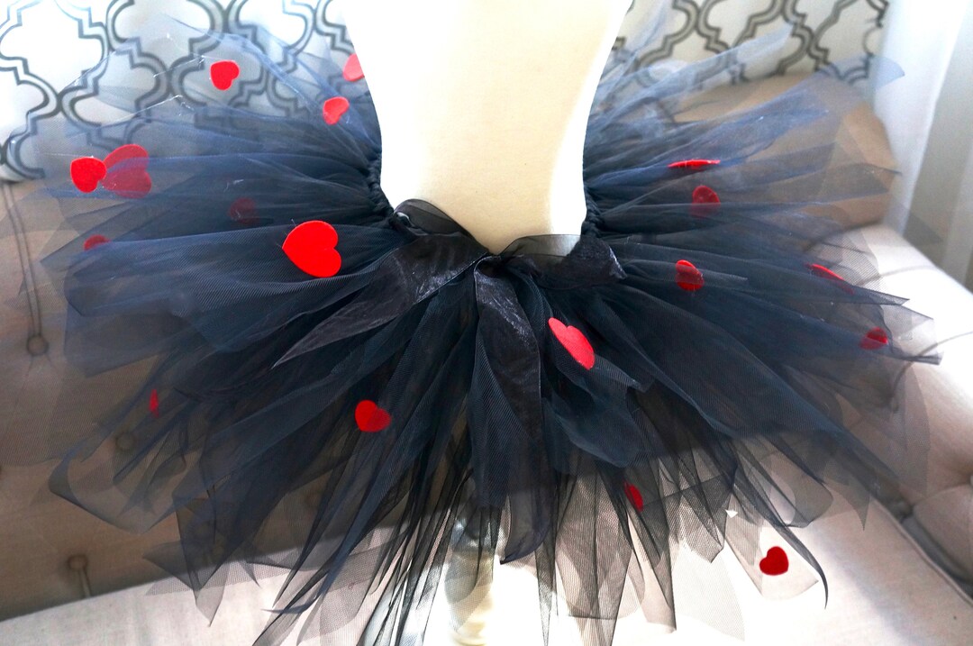 Bleack Heart Tutu Girl's Tutu - Etsy