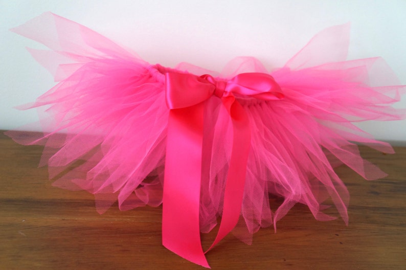 Baby Tutu - Hot Pink Tutu - Newborn Tutu - 3 Month Tutu - 6 Month Tutu ...