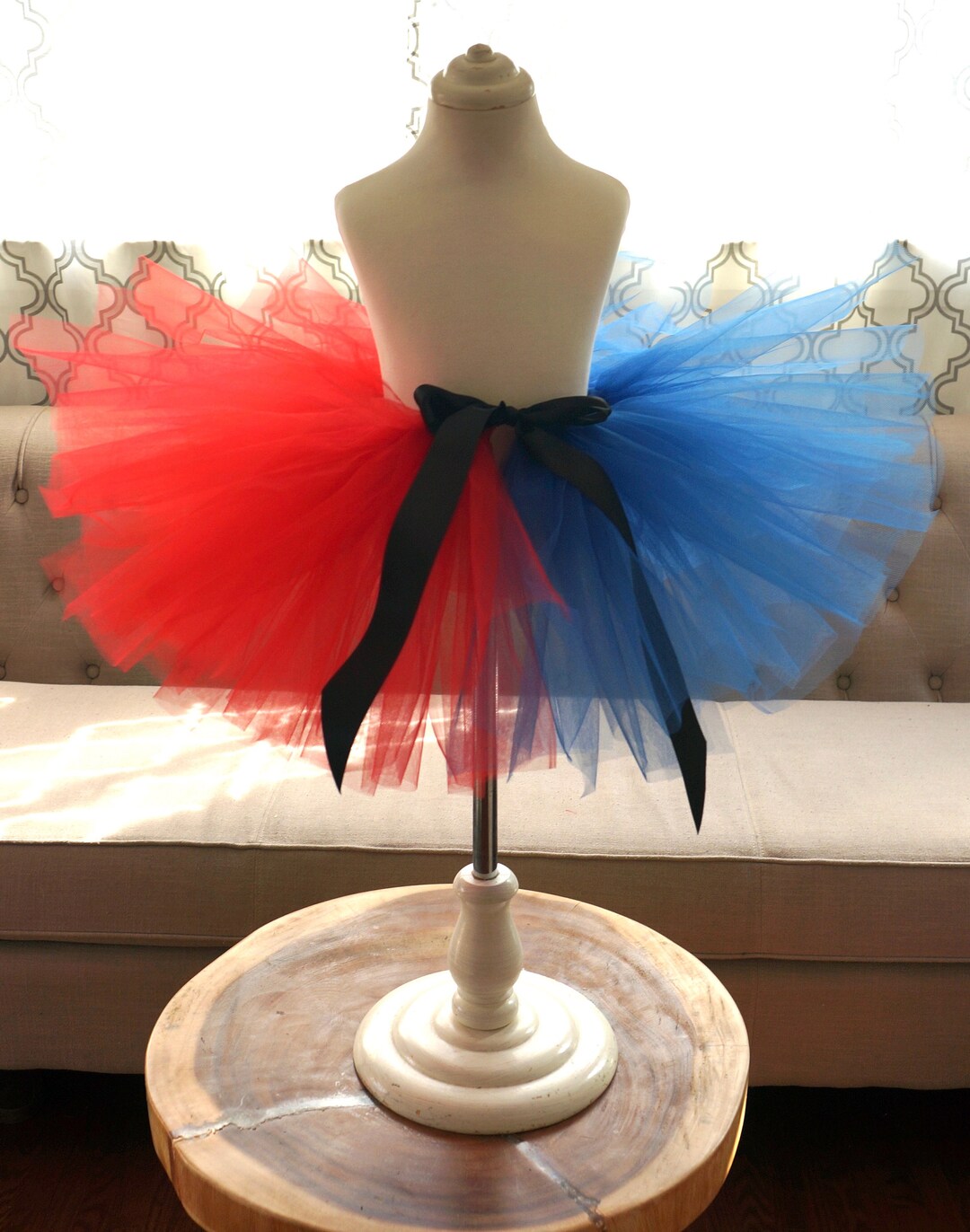 Red and Blue Tutu - Harley Quinn Tutu - Girl's Tutu - Kid's Tutu - Etsy