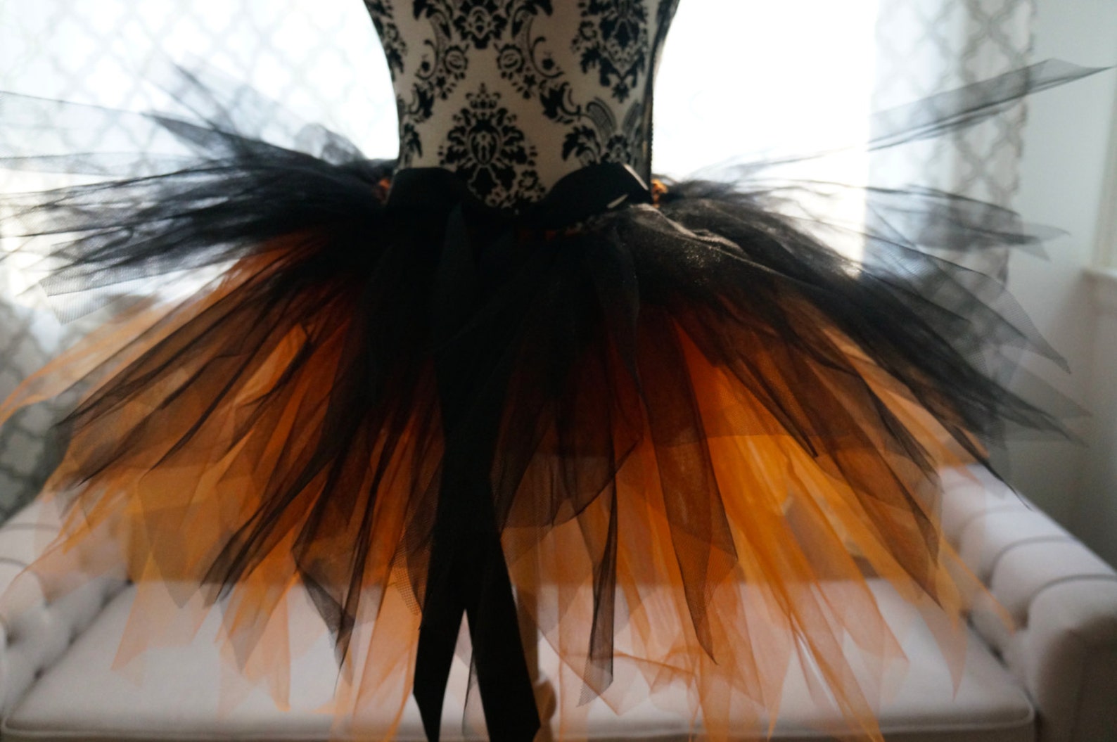 Halloween Tutu Adult Tutu Black and Orange Tutu - Etsy