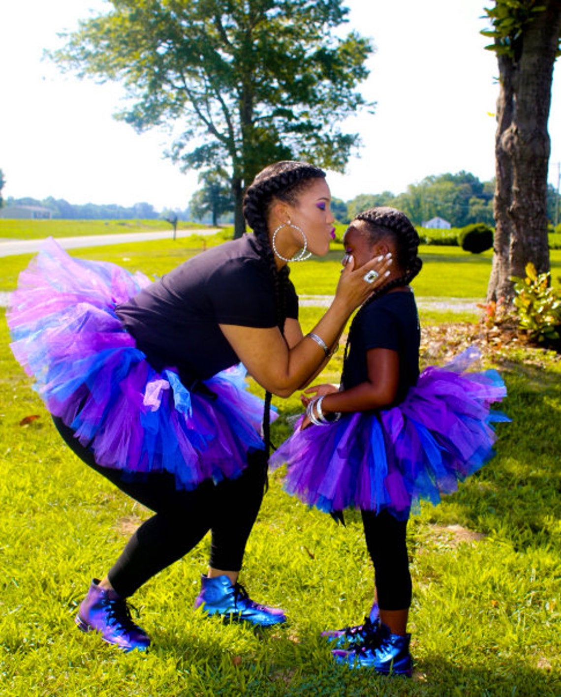 Mother Daughter Tutus Purple Tutus Halloween Tutus | Etsy