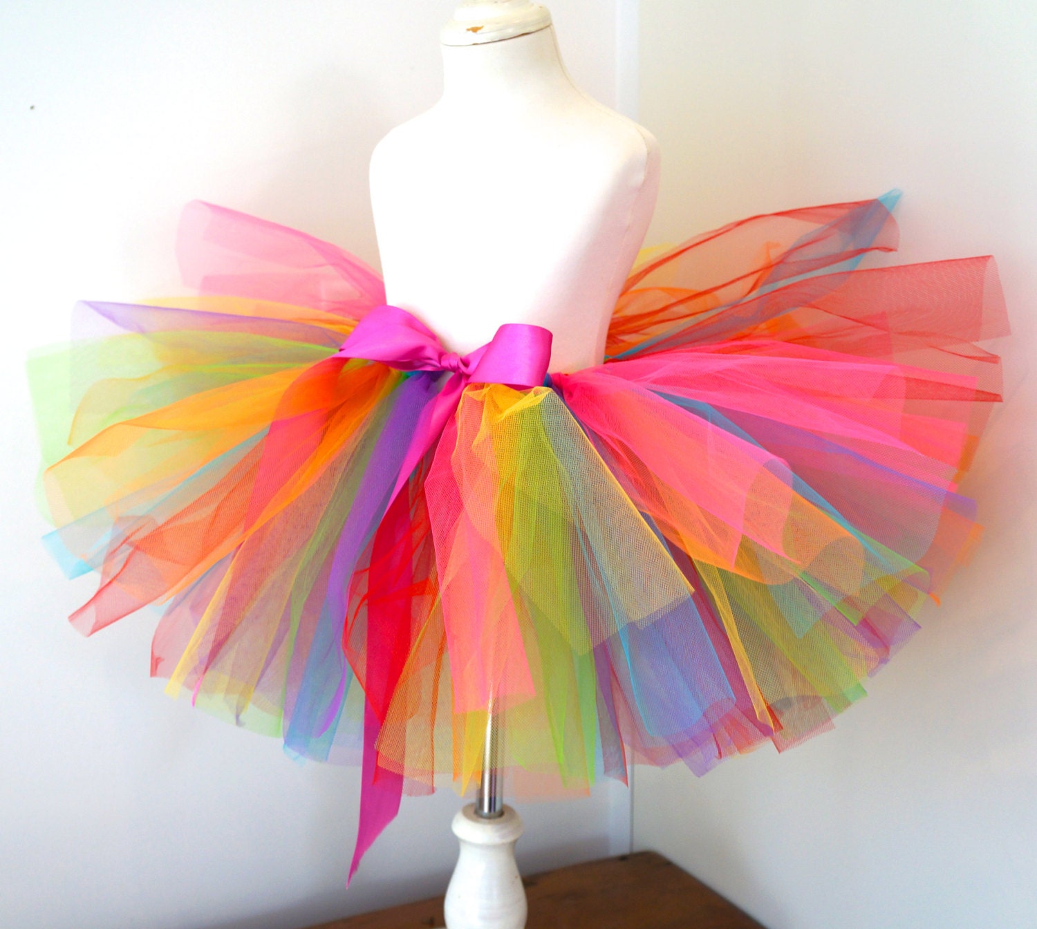 Rainbow Tutu Girl's Rainbow Tutu Kid's Rainbow | Etsy