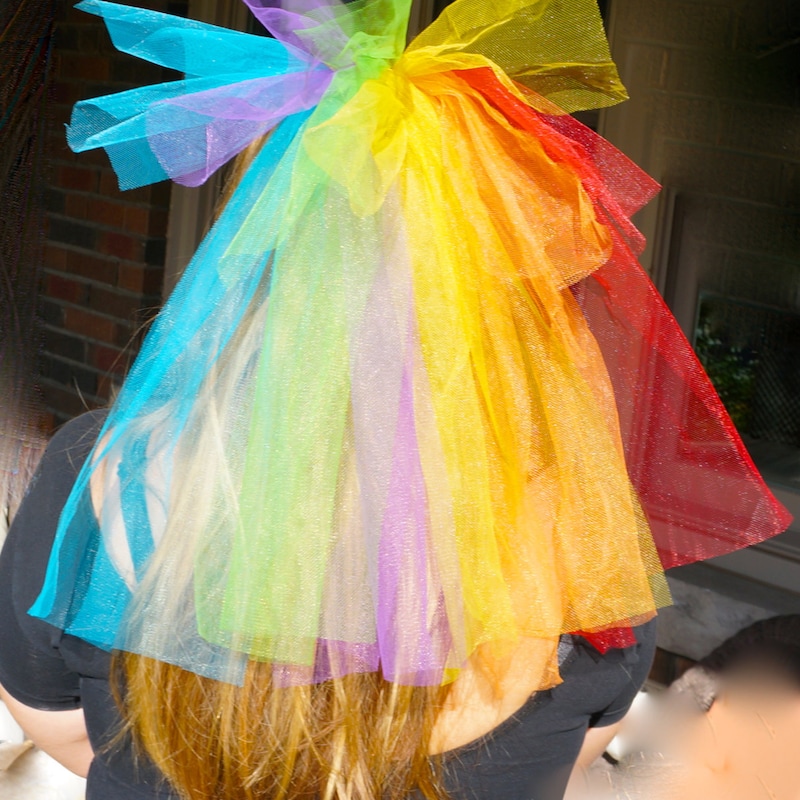 Colored Veils - Etsy