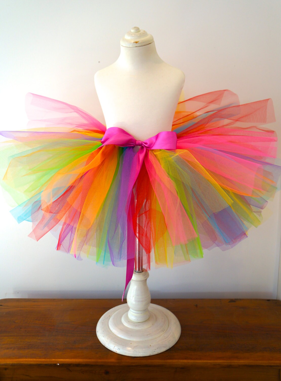 Rainbow Tutu Girl's Rainbow Tutu Kid's Rainbow | Etsy