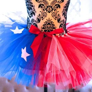 American Flag Tutu July Forth Tutu Independence Day Tutu Captain ...