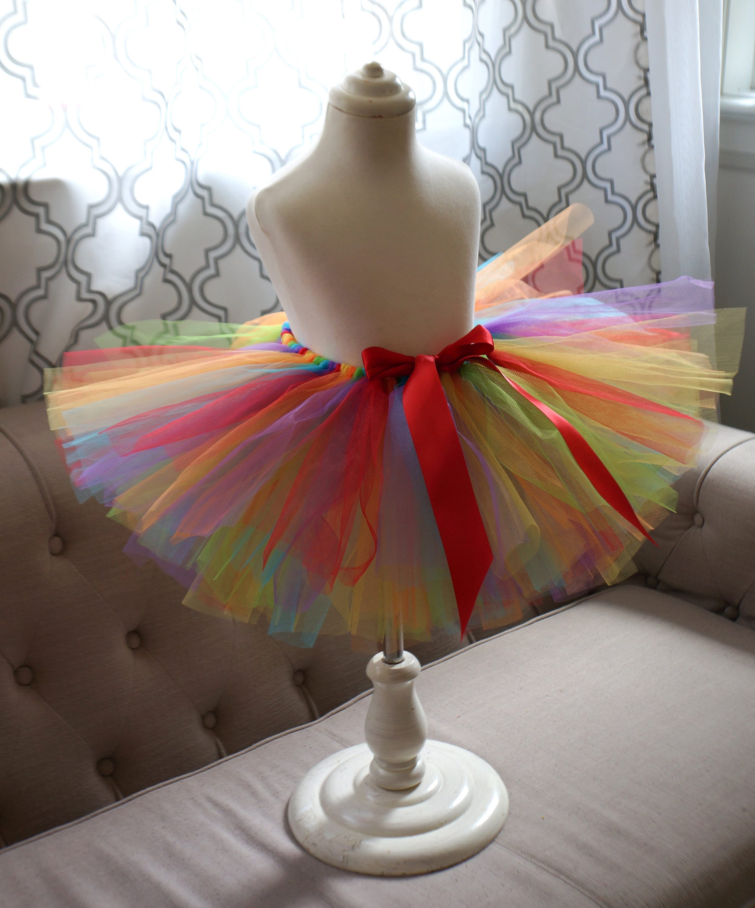 Girl's Rainbow Tutu - Etsy