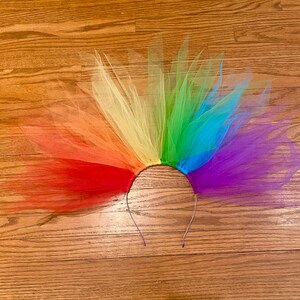 Rainbow Headband - Etsy