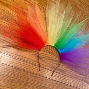 Rainbow Headband - Etsy
