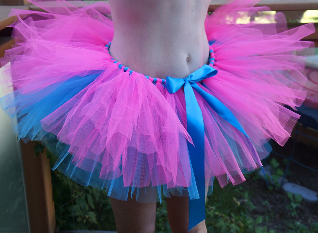 Pink & Blue Tutu - Adult Tutu - Rave Tutu - Race Tutu - Running Tutu - Etsy