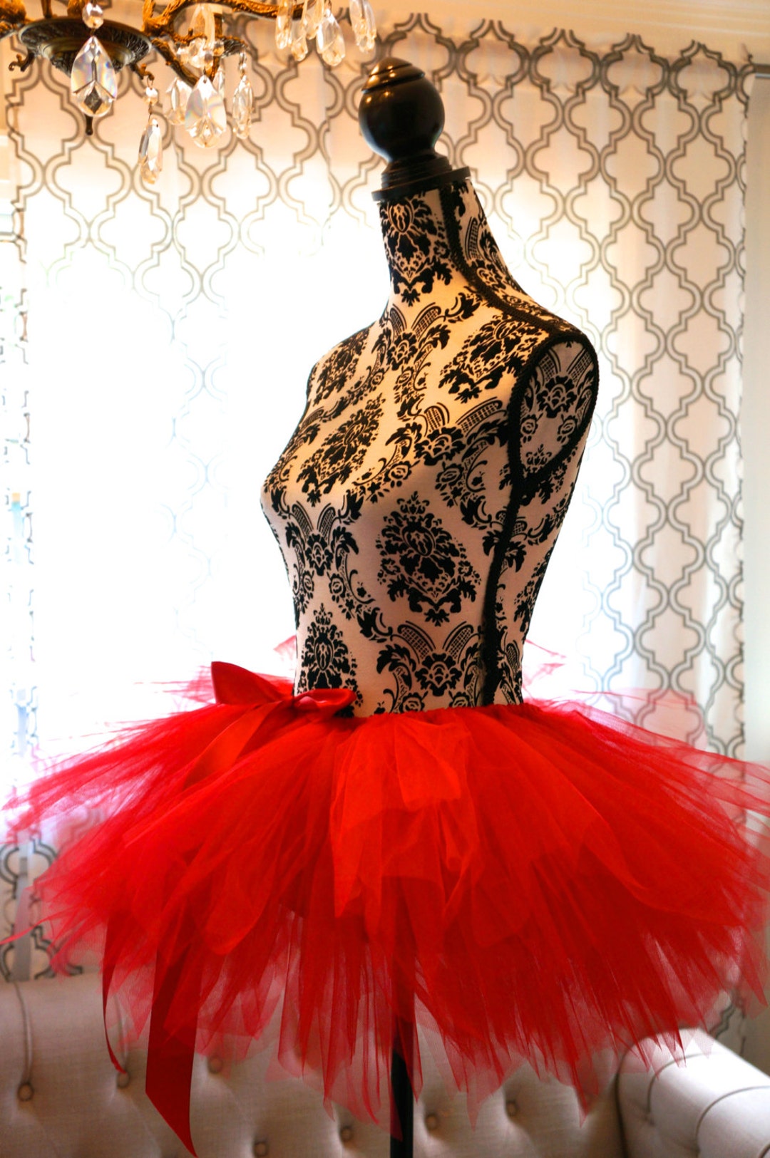 Red Tutu - Adult Tutu - Pixie Cut Tutu - Valentine's Tutu - Halloween ...