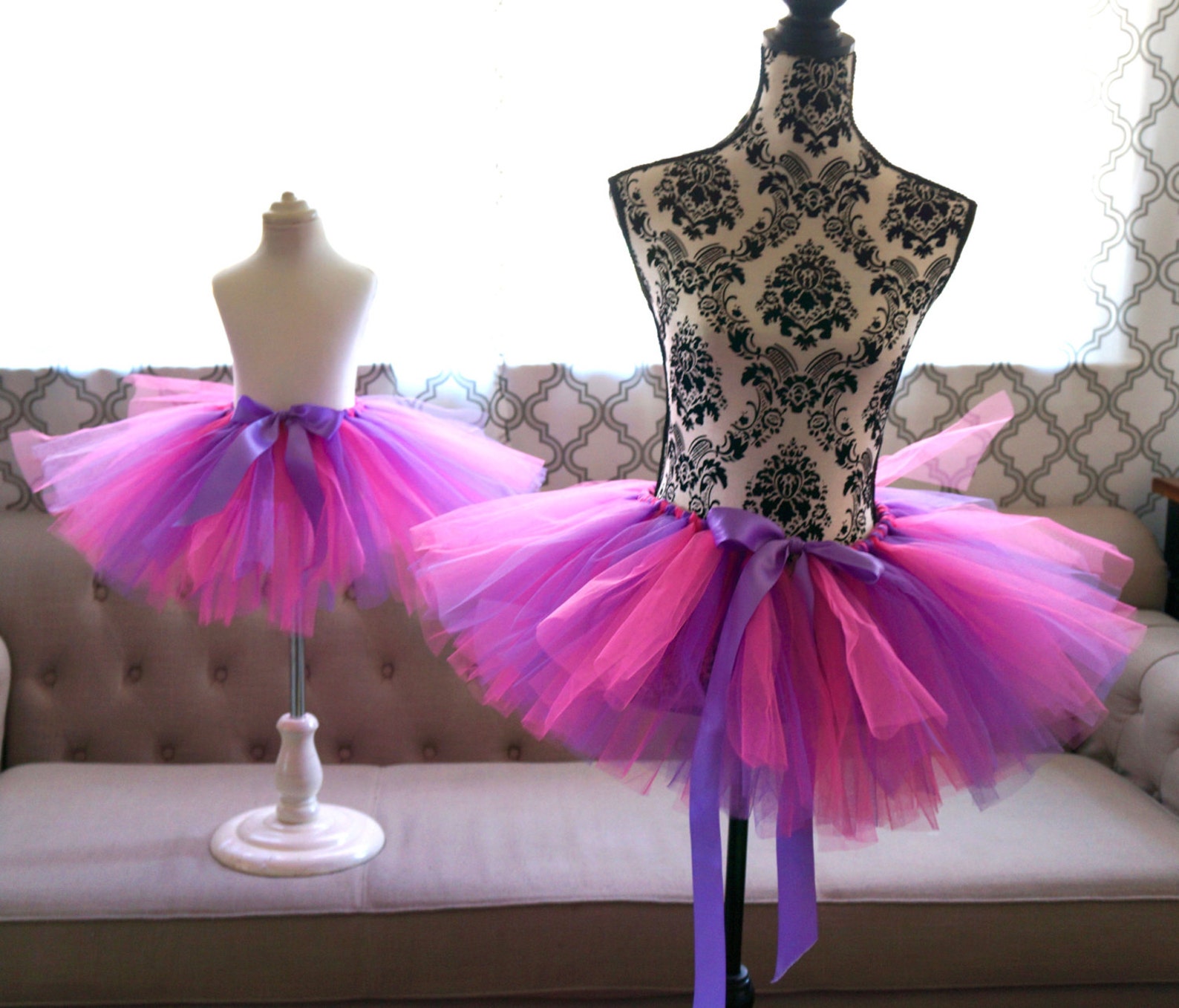 Pink and Purple Tutu Kid's Tutu Girl's Tutu - Etsy