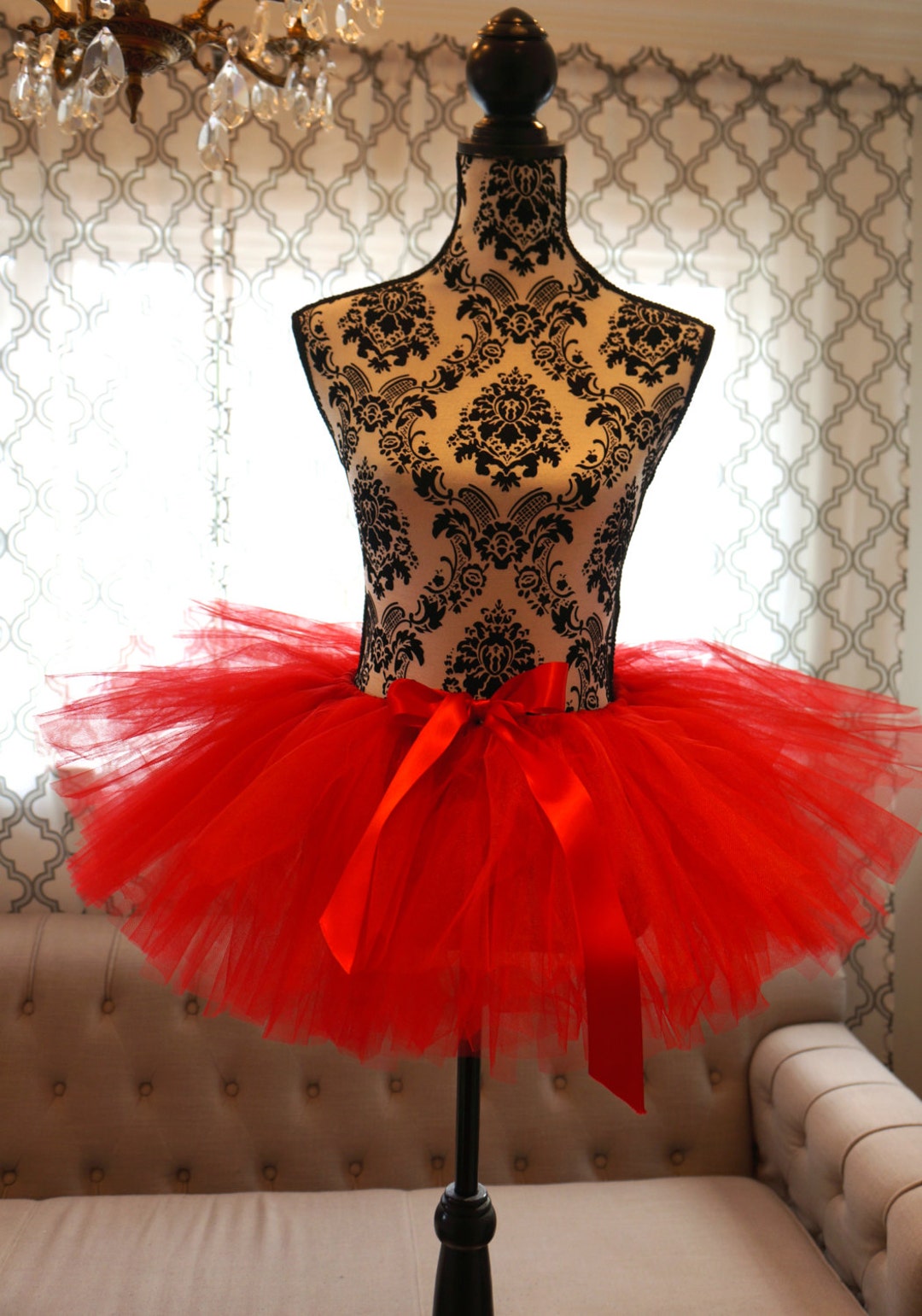 Red Tutu - Adult Tutu - Valentine's Tutu - Christmas Tutu - Rave Tutu ...